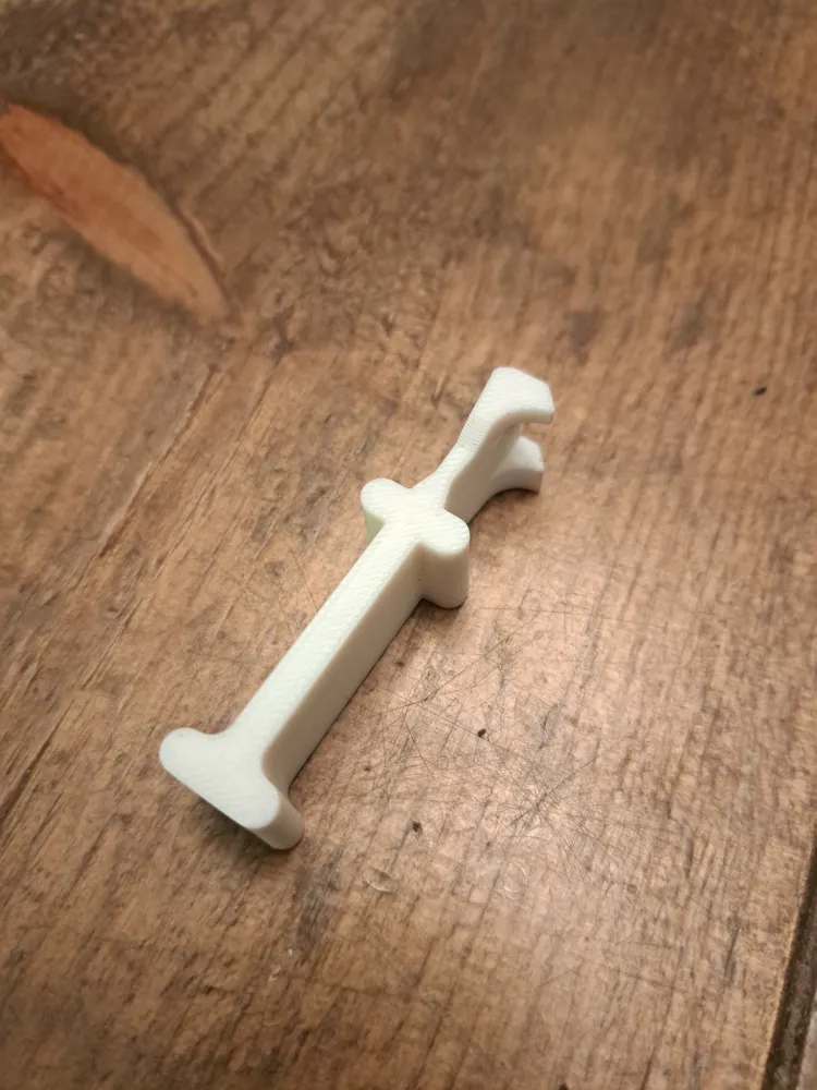 Washing Machine Key Lid Latch Lock - Free 3D Print Model - MakerWorld