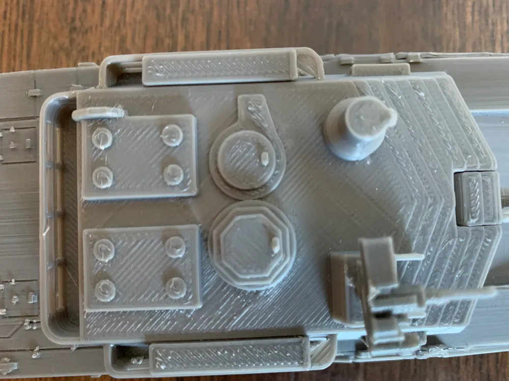 M1A1 Abrams (High Detail, fully printable!) by Finnick65 - MakerWorld