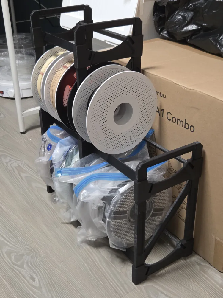 Infinite Modular Spool Rack - Free 3D Print Model - MakerWorld