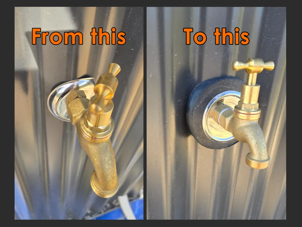 IronWave Wet - Corrugated Iron Tap Backplate by I can printing ...