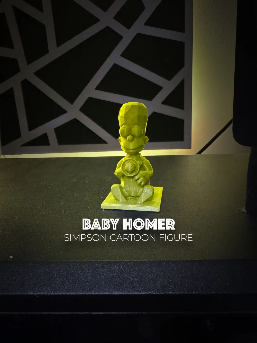 Baby Homer Simpson Figurine by Layer One - MakerWorld