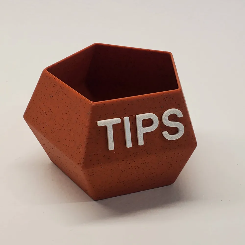 TIPS Jar - Free 3D Print Model - MakerWorld
