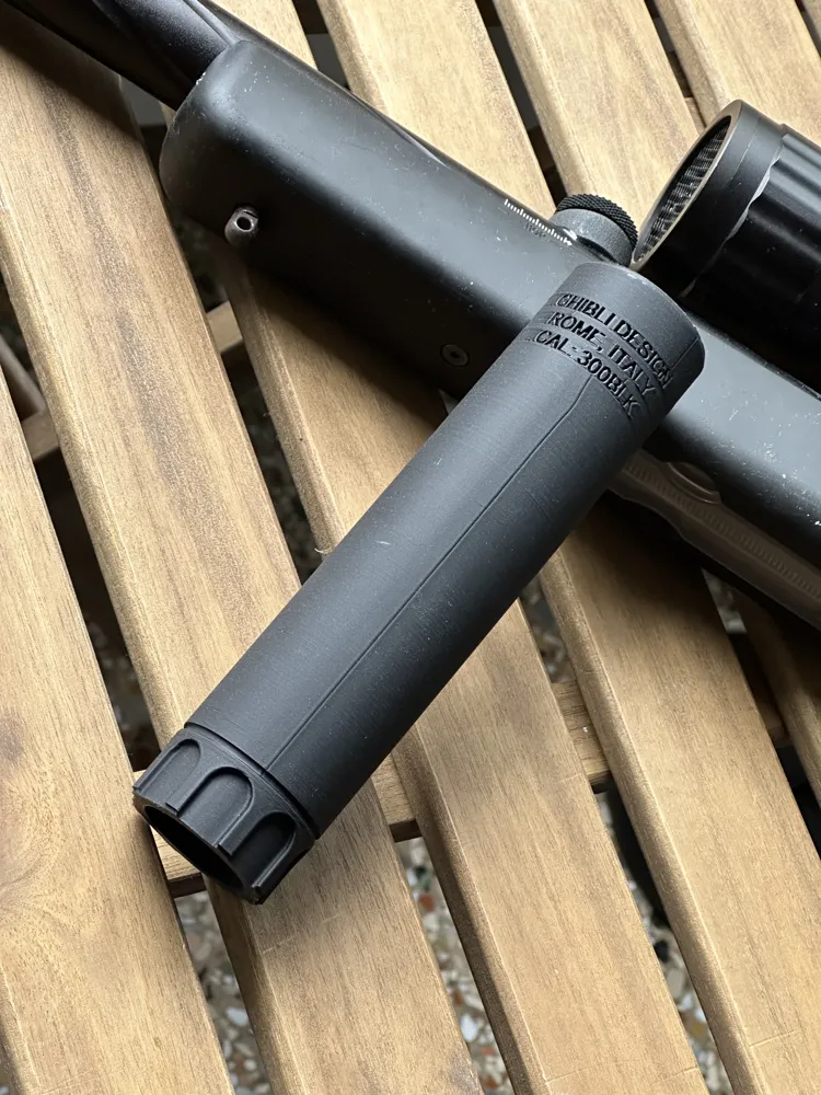 Surefire-Style Airsoft Suppressor for SSG-10 by Ghibli Design ...