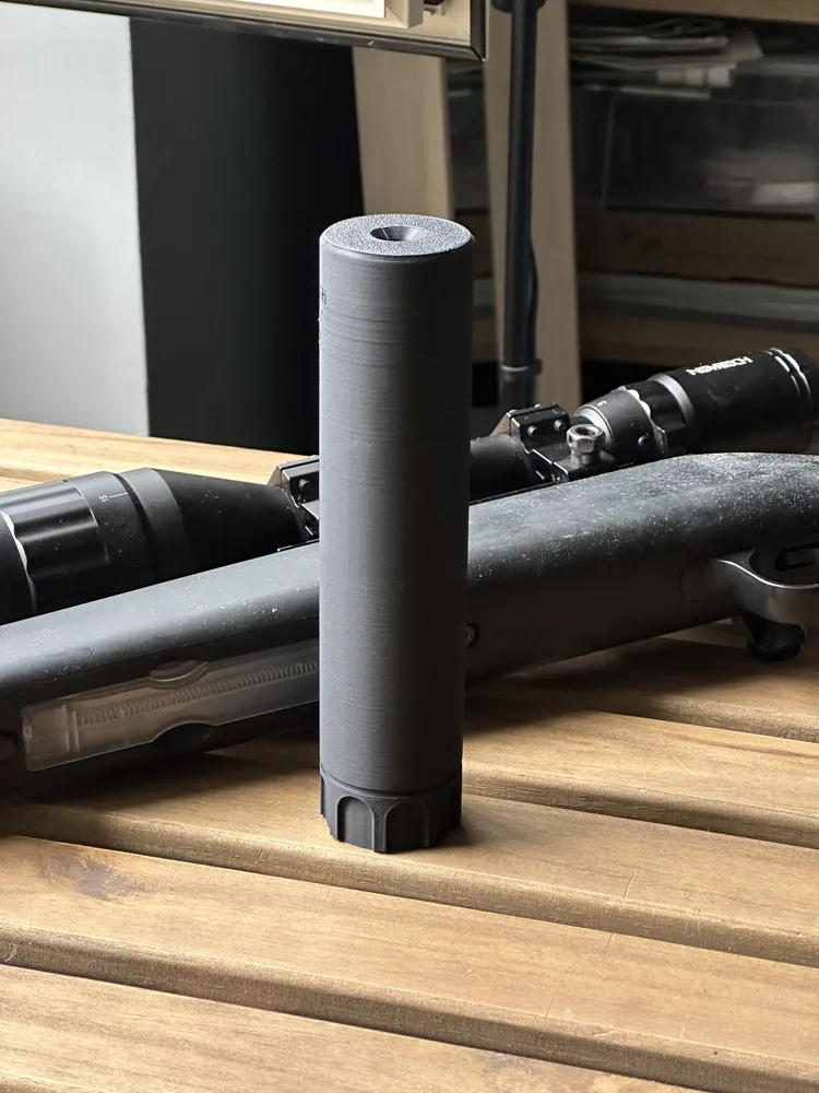 Surefire-Style Airsoft Suppressor for SSG-10 by Ghibli Design ...