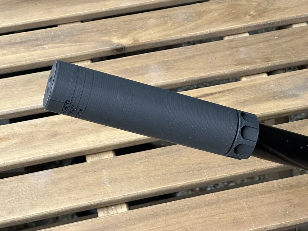 Surefire-Style Airsoft Suppressor for SSG-10 by Ghibli Design ...
