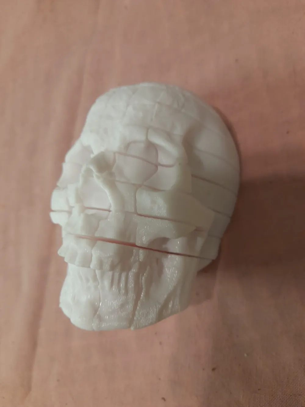 pixel skull fidget by orange fox designs MakerWorld: Download Free 3D ...