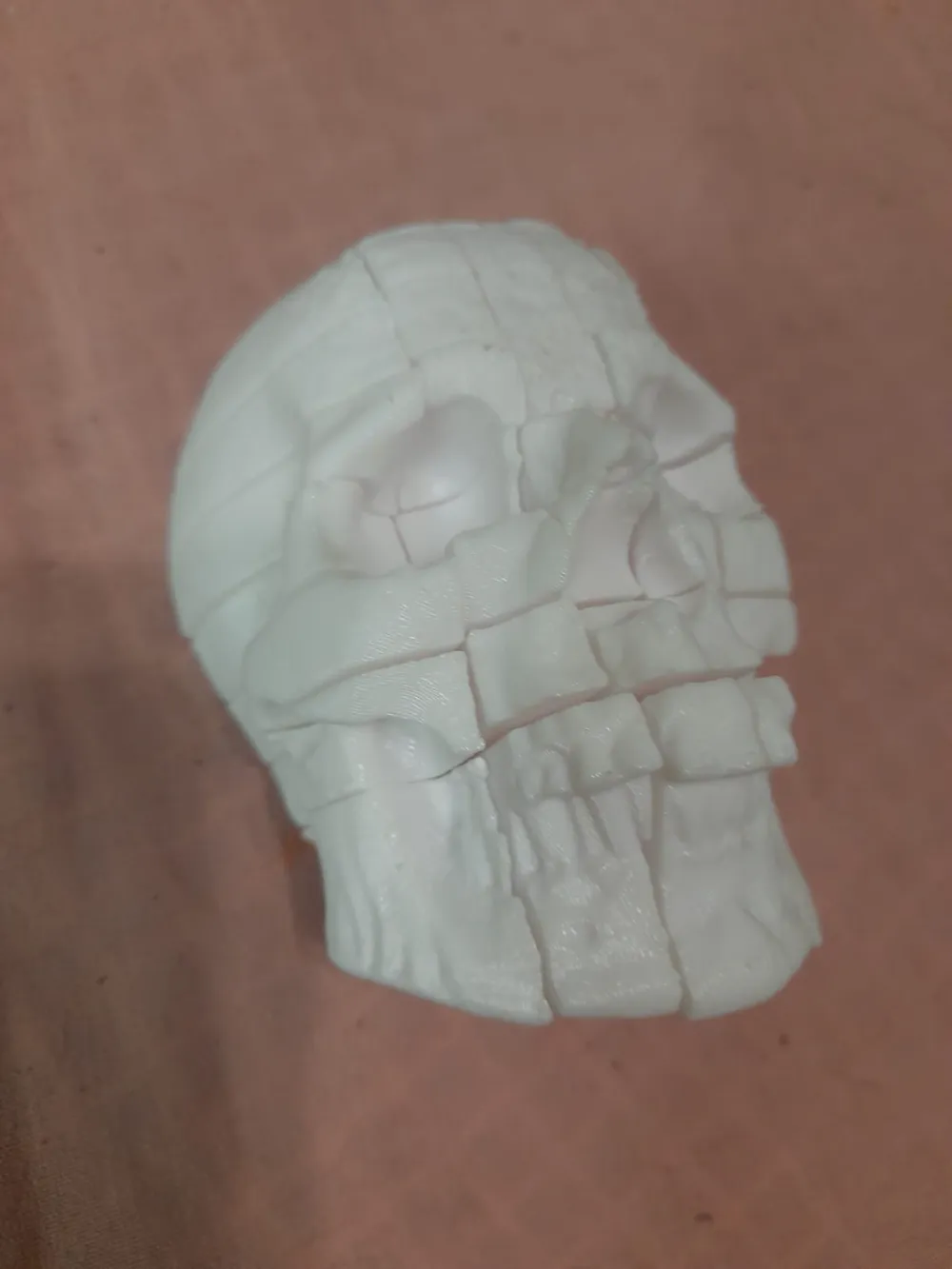 pixel skull fidget by orange fox designs MakerWorld: Download Free 3D ...