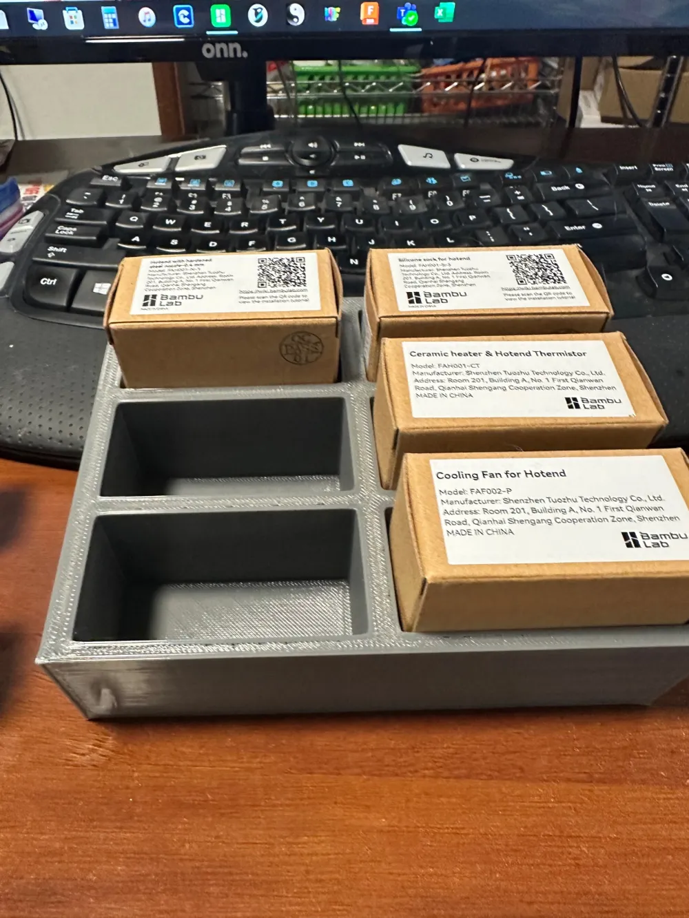 Box to hold spare parts boxes for P1S by eyesteve3 - MakerWorld