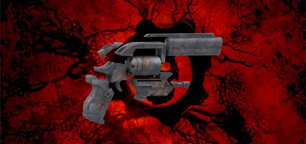 Gears of War Boltok Pistol by TAH3DGeekMakerWorld: Download Free 3D Models