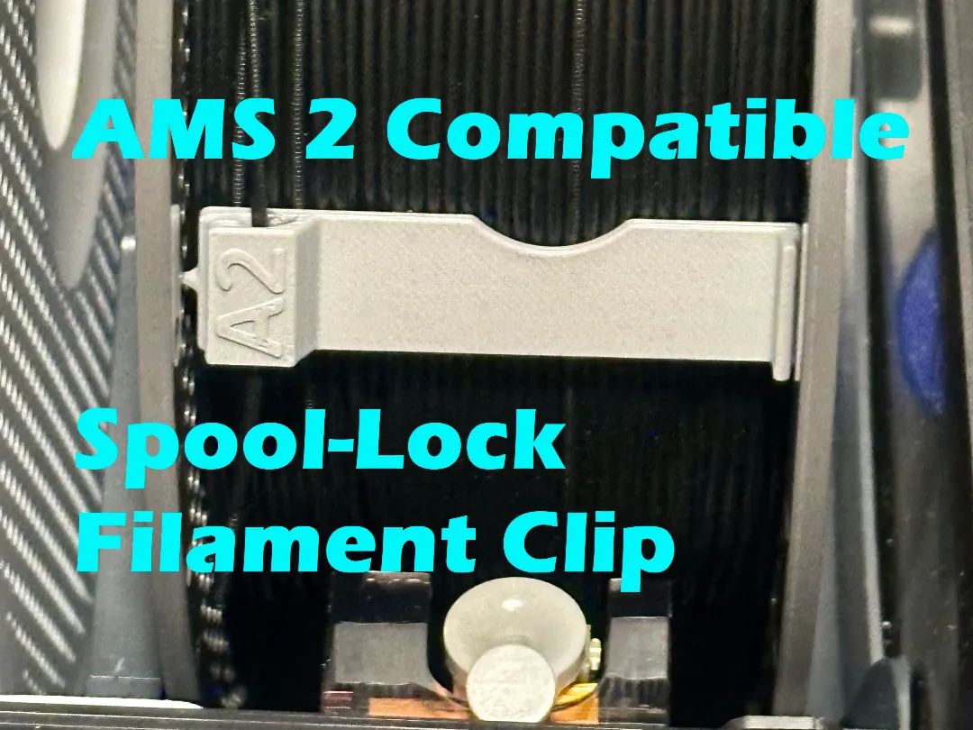 AMS2 Filament Clip - Free 3D Print Model - MakerWorld