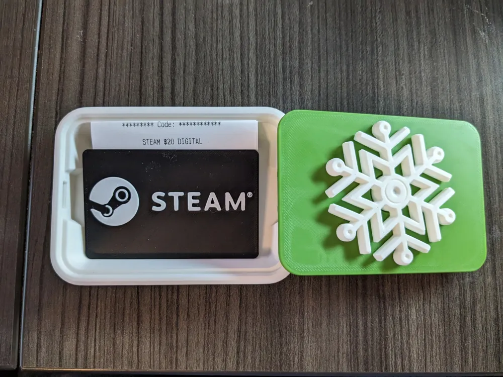 Steam gift card by ohmer1 - MakerWorld