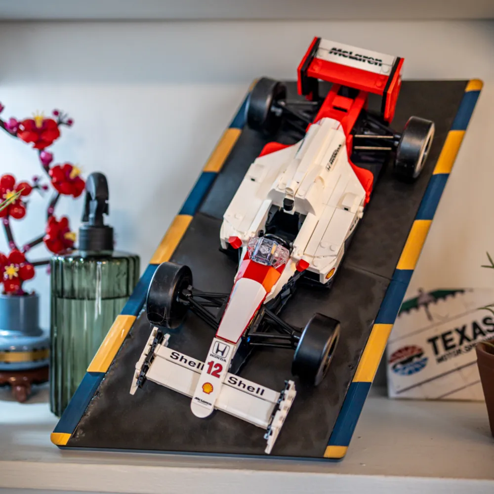 Race Track Shelf Display for Brick Models by DKprints MakerWorld ...