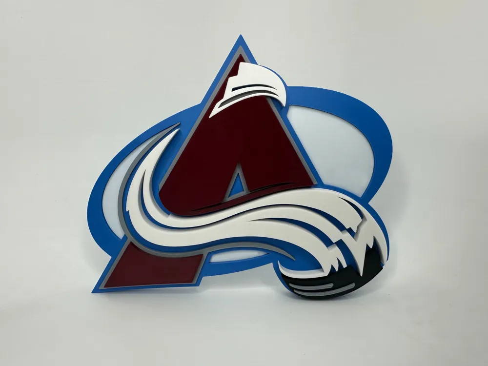 Colorado Avalanche Logo 1999 by ABeezy13 MakerWorld: Download Free 3D ...