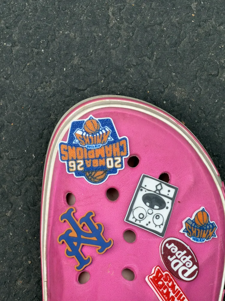 New York Knicks NBA Champions Croc Charm - Free 3D Print Model - MakerWorld