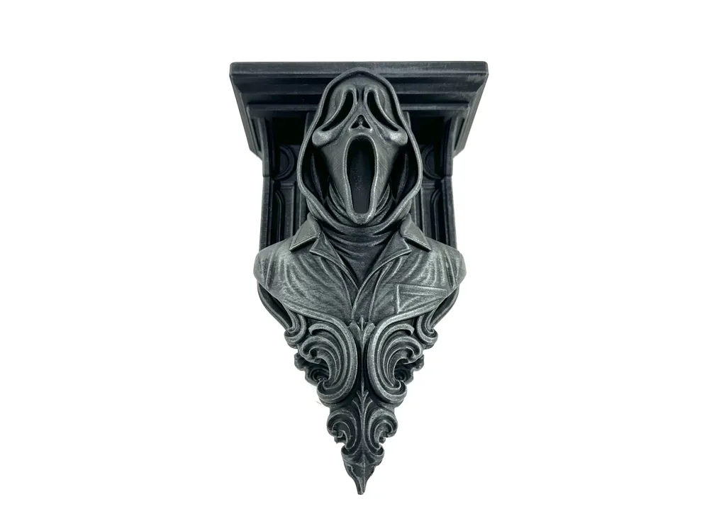Hello Sydney - Ghostface Shelf / Corbel by ChainsawGraphics MakerWorld ...