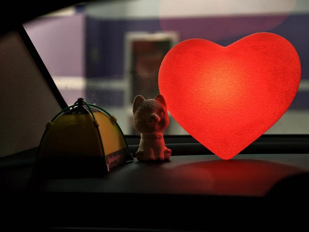 Remote Control LED Heart Lamp (compatible with Maker's Supply KC007 ...