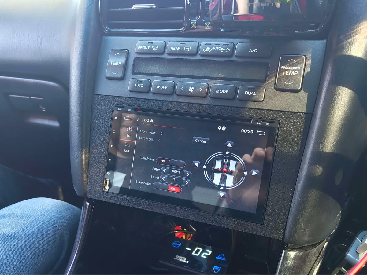 Embellecedor de radio doble DIN para Toyota Aristo/Lexus GS por Makzz ...