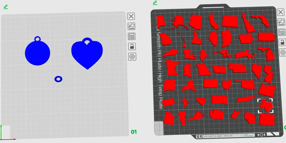 US States - customizable by mspark607 MakerWorld: Download Free 3D Models