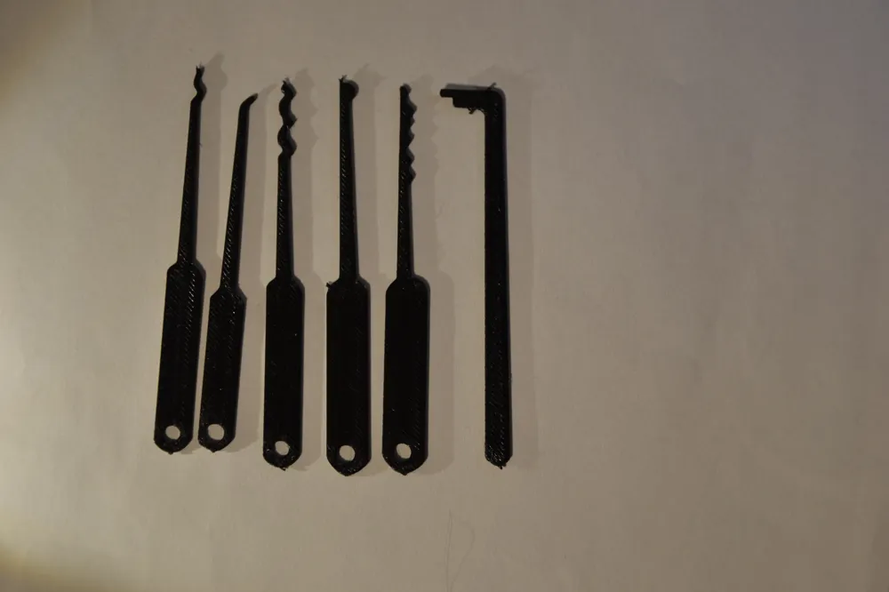Lockpick Card Set - Free 3D Print Model - MakerWorld