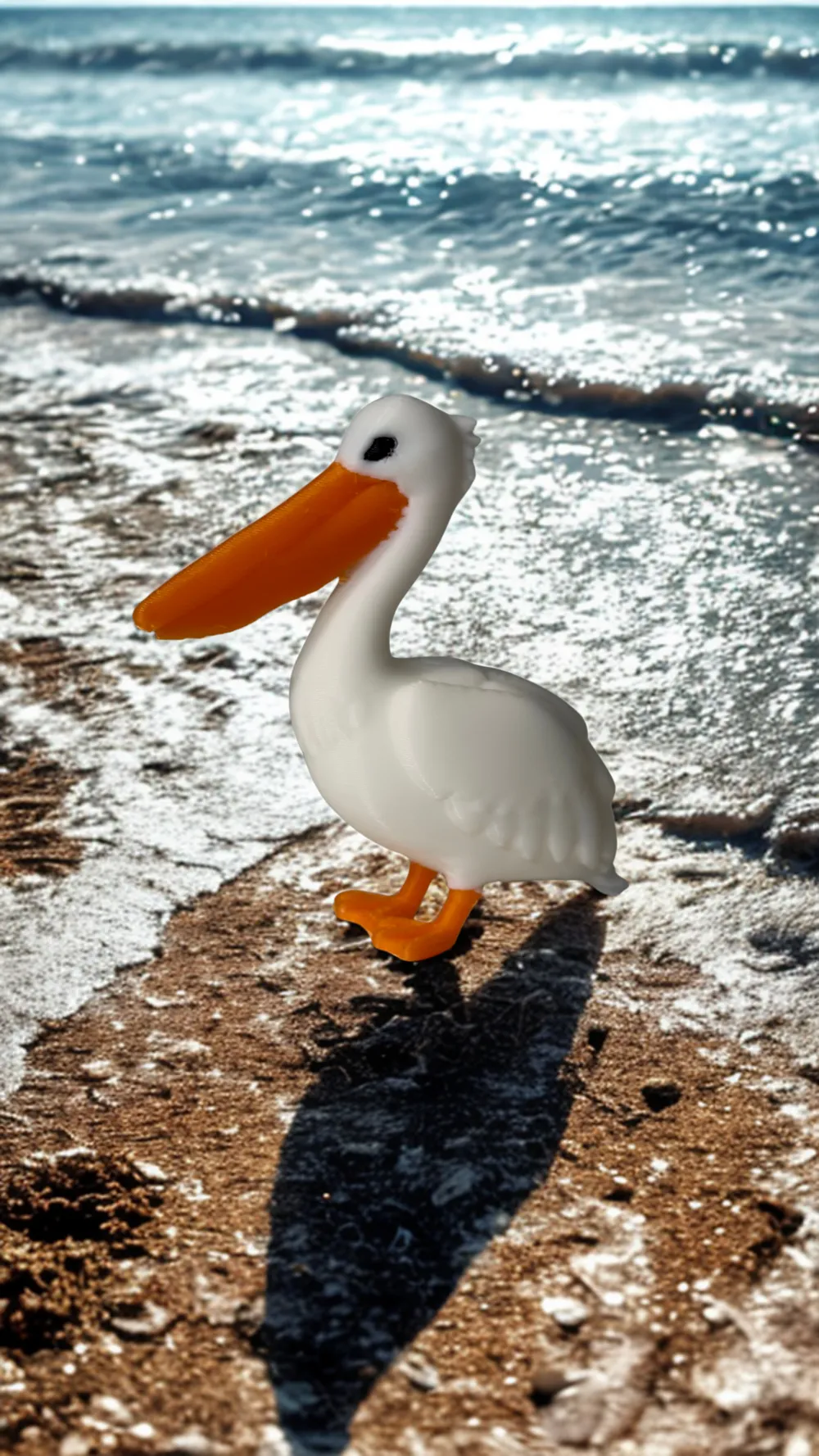 Small Pelican Mini | 3D Printed Figure - Free 3D Print Model - MakerWorld