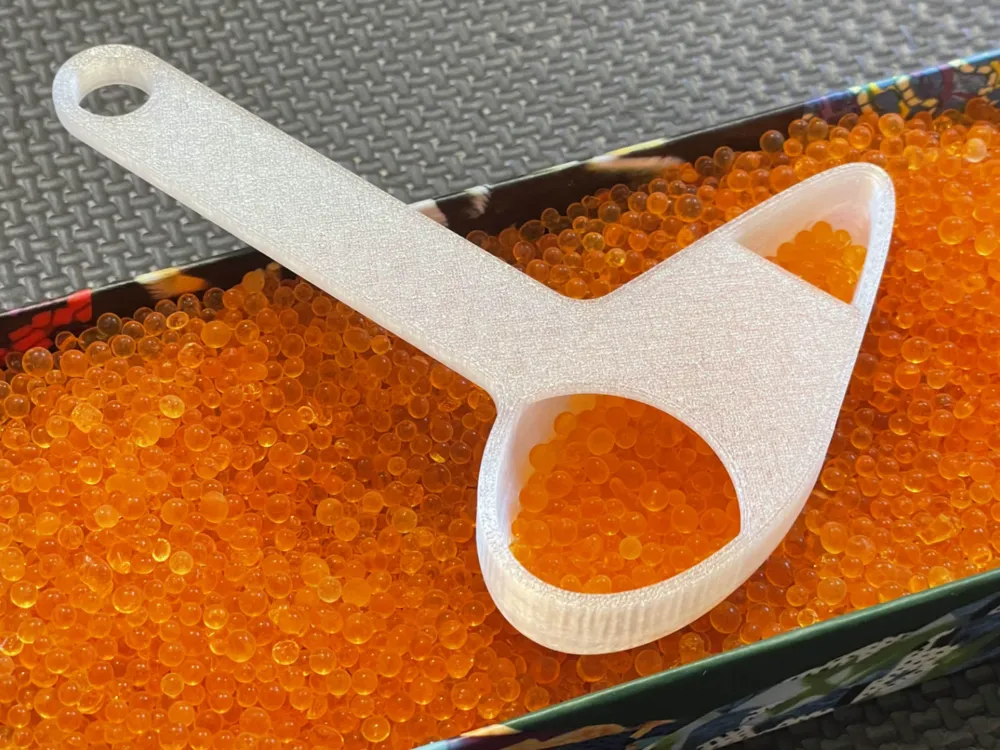 Desiccant scoop - Easy FILLING and PRESICION - Free 3D Print Model ...