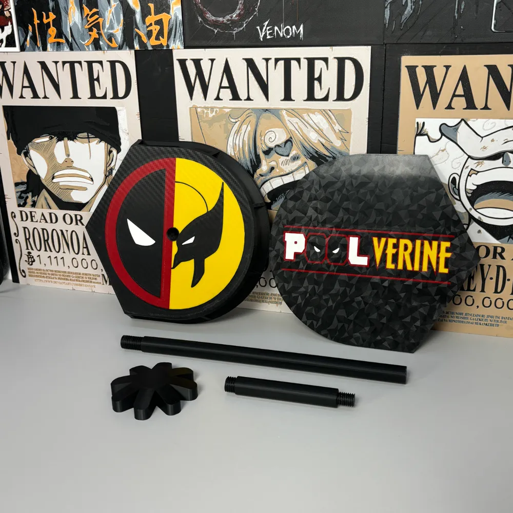 Poolverine Mask Base/Stand - Marvel by WildWolf_3D MakerWorld: Download ...