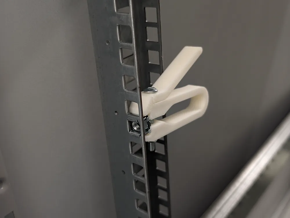 19" Rack Cage Nut install and remove tool by chrisax212 - MakerWorld