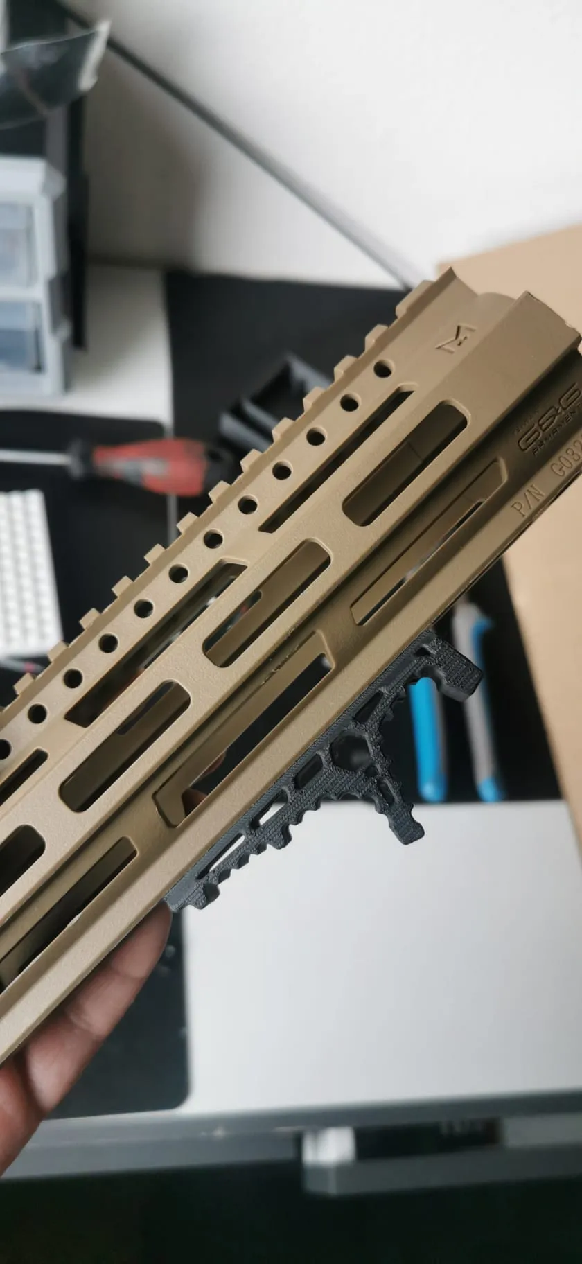 Mlok Handstop - Free 3D Print Model - MakerWorld
