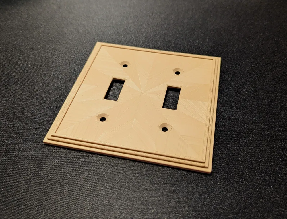Art Deco Switch and Outlet Covers by Wile E. 3D MakerWorld: Download ...
