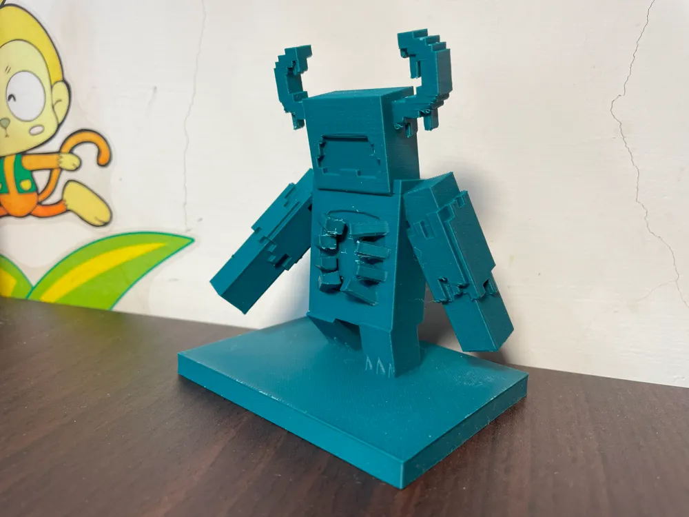 Warden - Minecraft by mail.iou MakerWorld: Download Free 3D Models