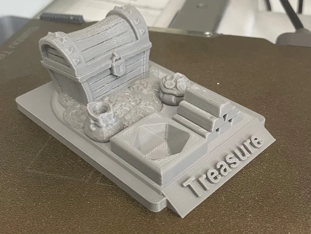 MTG 3D Treasure Token Remixed by 3D Magic - MakerWorld