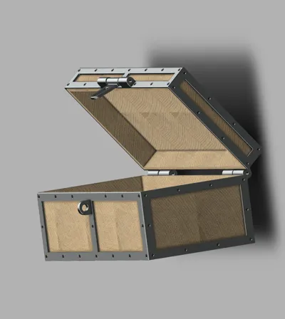 Treasure Chest/Box No AMS by p666buc - MakerWorld