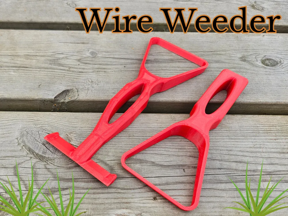Wire Weeder - A weeding tool by The Ingenious Tinkerer MakerWorld: Download Free 3D Models