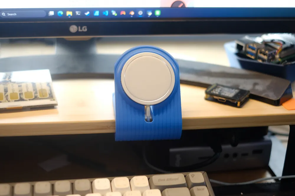 iPhone and AirPods MagSafe Charger Monitor Stand - Free 3D Print Model ...