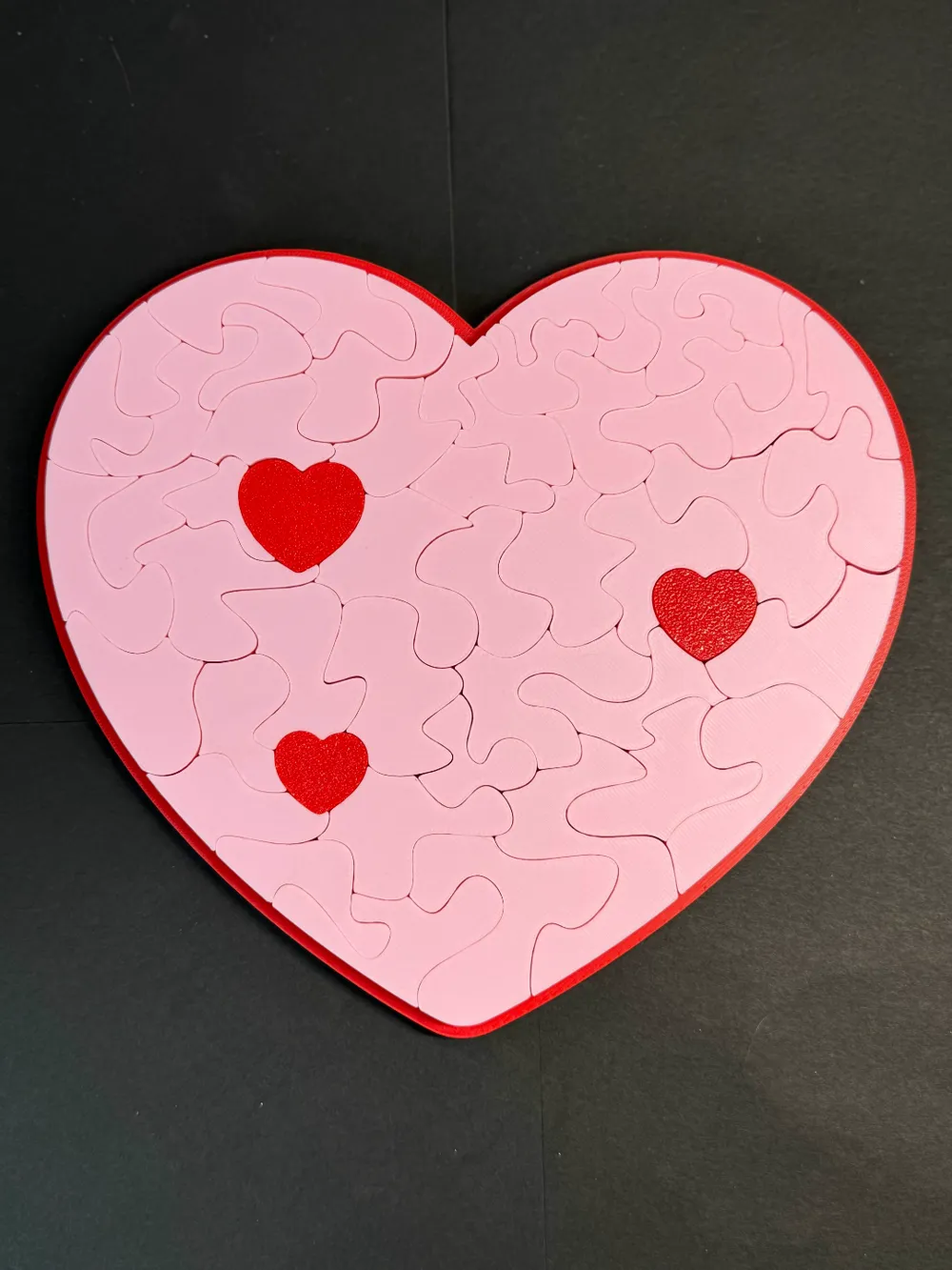 Valentine's Day Heart Puzzle 50-Piece very hard! by AlinedBy3DPrinting ...