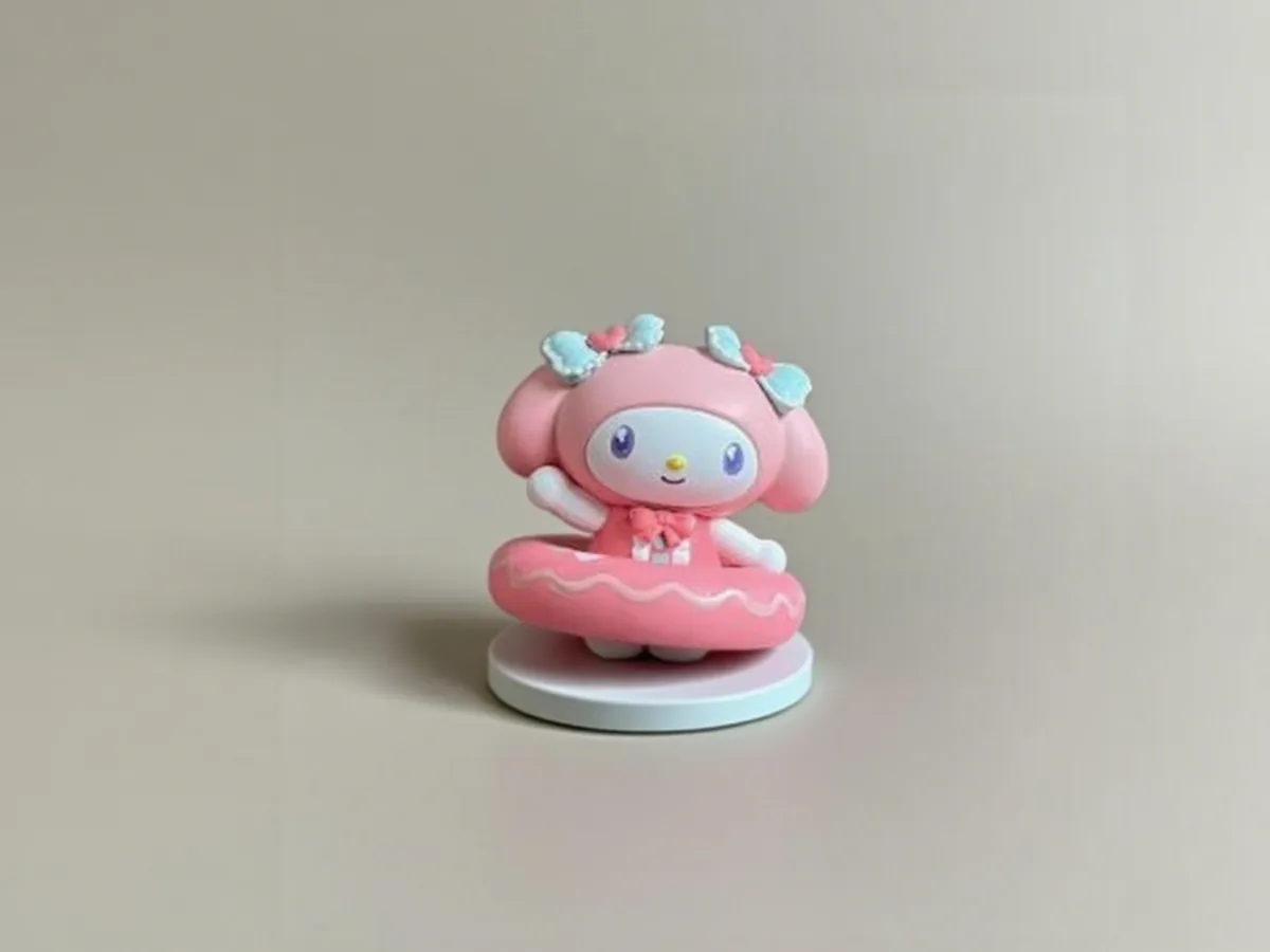 Donut My Melody - Cute Chibi Sanrio Ornament Girl Coloring Toy ...