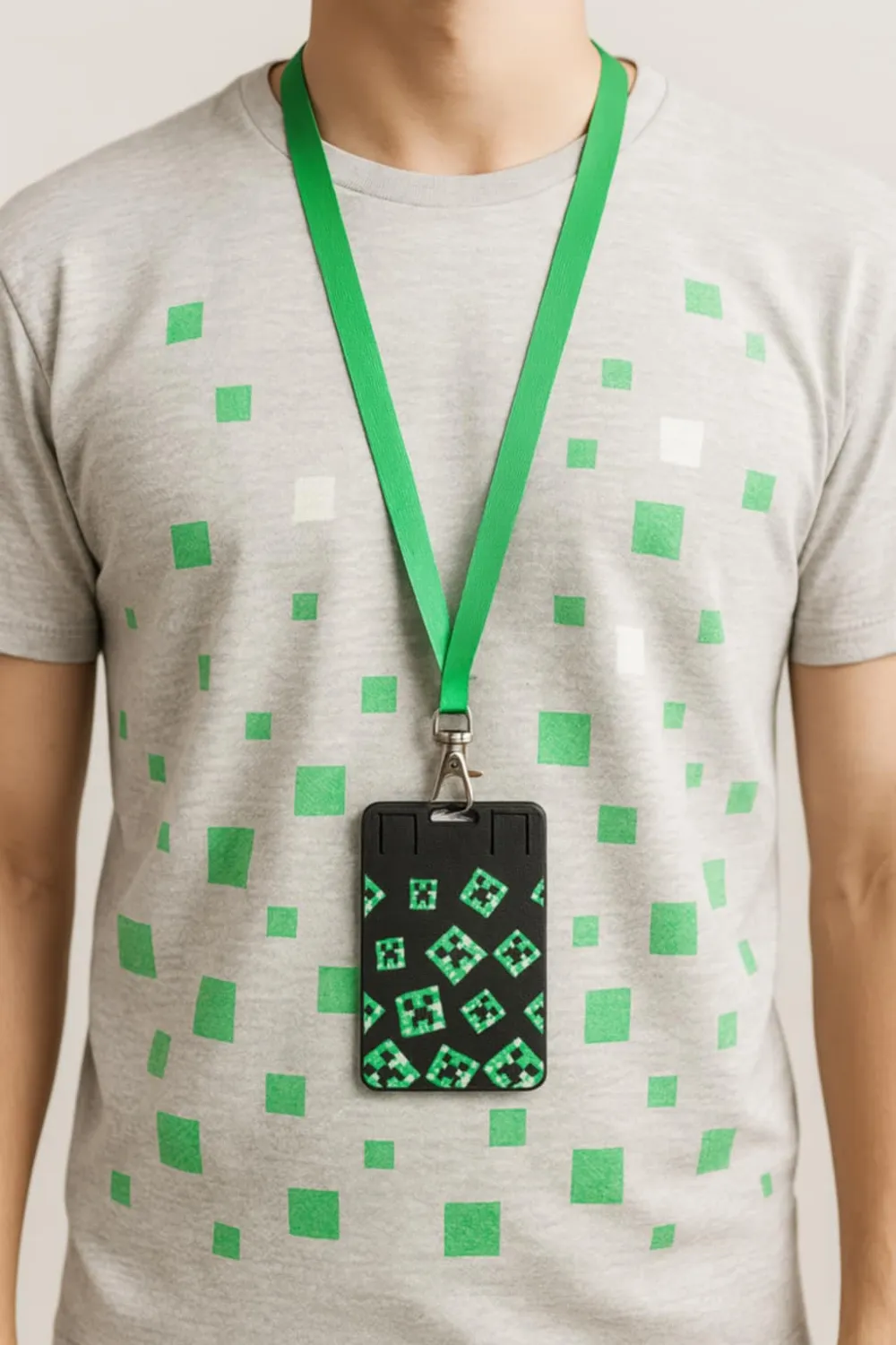 Creeper ID Badge Holder - Travel Pass - Bank Card by SA3D Designs ...