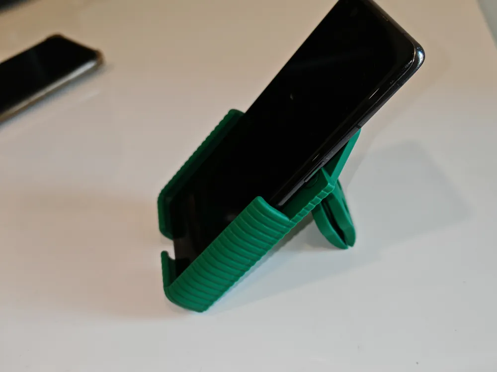 Gravity Grip Phone Holder - User-Friendly - Free 3D Print Model ...