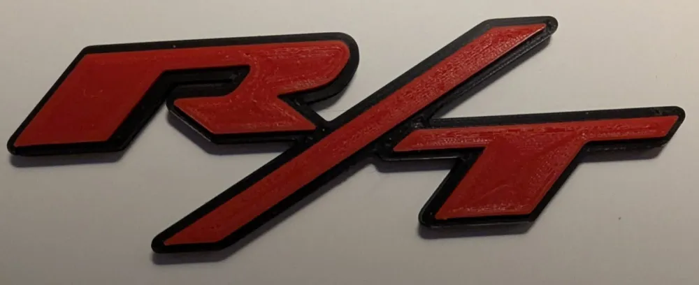 R/T Badge Emblem Logo by Beaver12 MakerWorld: Download Free 3D Models