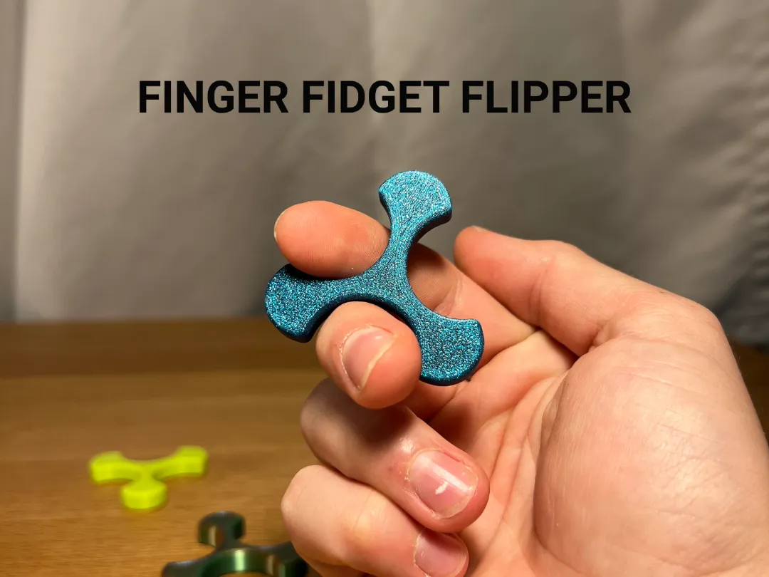 Finger Fidget Flipper Toy - Free 3D Print Model - MakerWorld