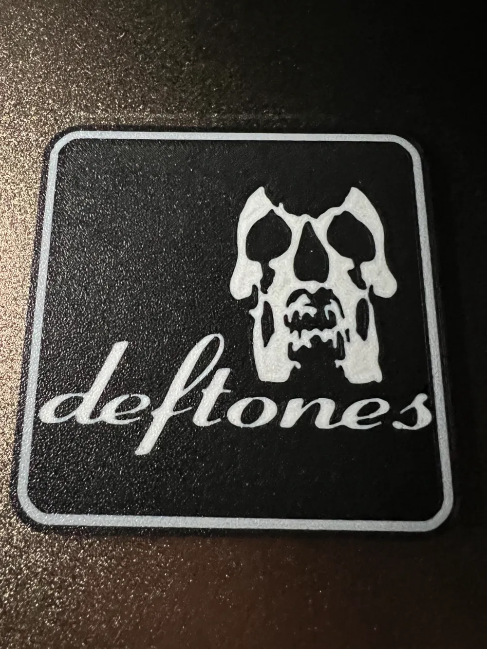 Deftones Skull Coaster - Free 3D Print Model - MakerWorld