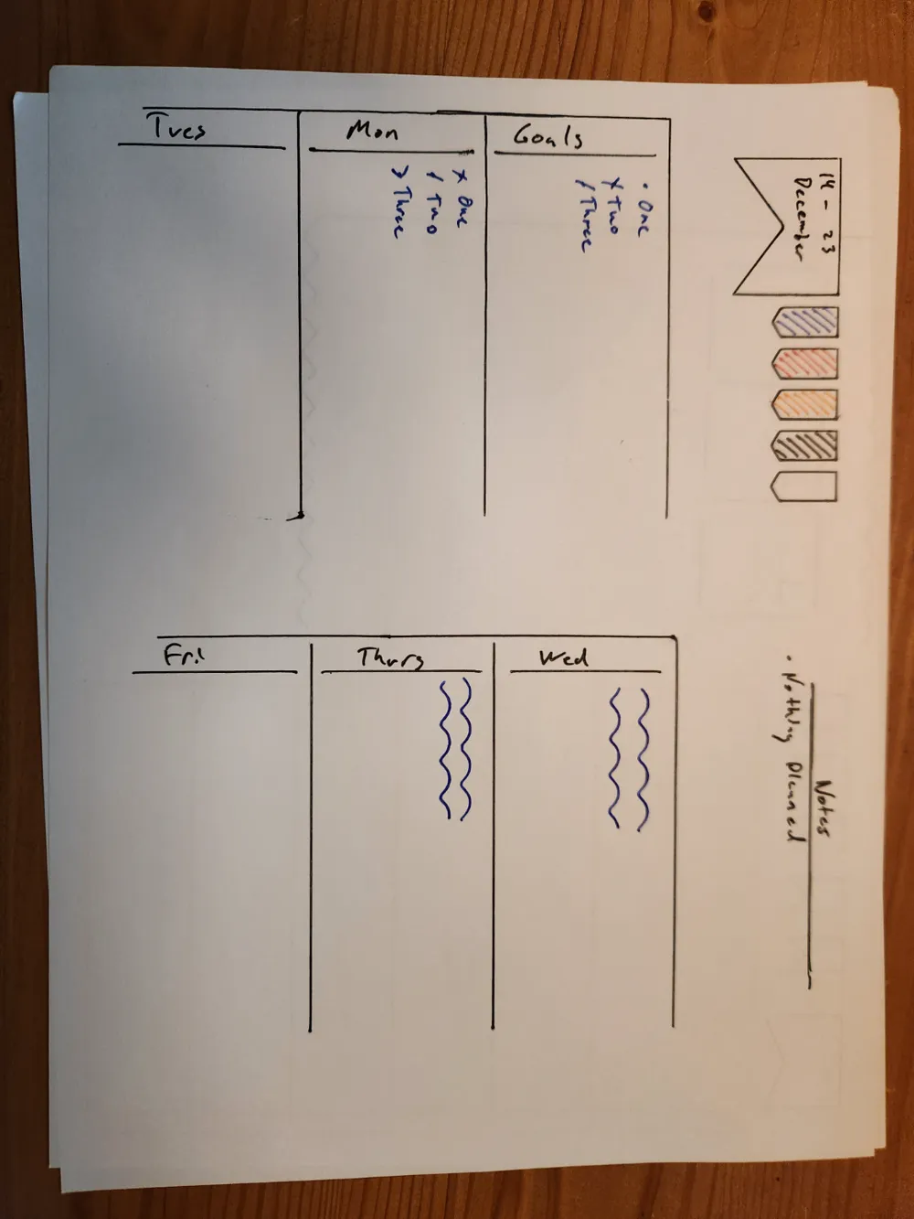 Bullet Journal Template (BuJo) by AndyMac8MakerWorld: Download Free 3D ...