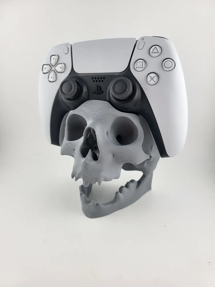 ps5 controller headphone skull playstation - Free 3D Print Model ...