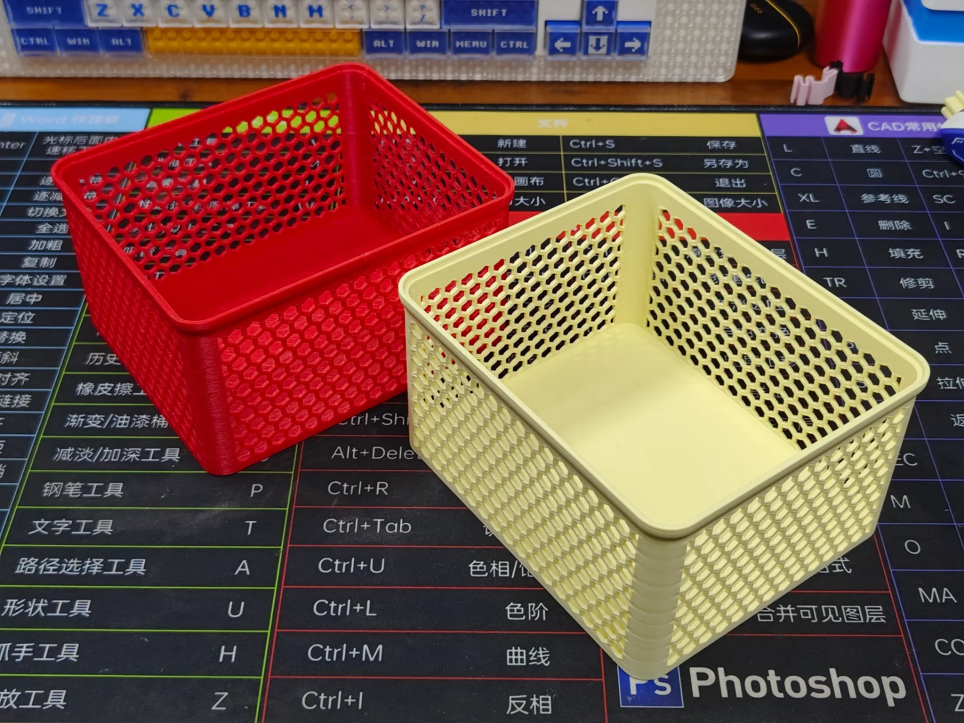 Stackable Hollow Storage Box by 油菜又爱打 - MakerWorld