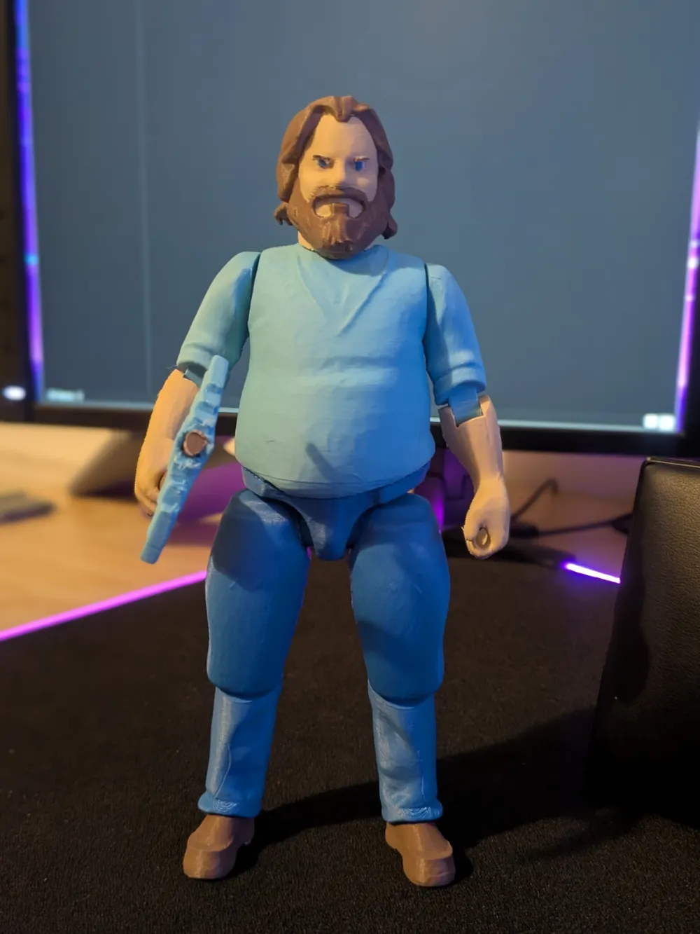 Minecraft Movie Steve - Articulated arms and legs - Free 3D Print Model ...