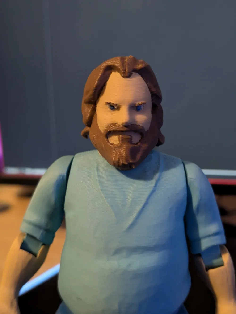 Minecraft Movie Steve - Articulated arms and legs - Free 3D Print Model ...