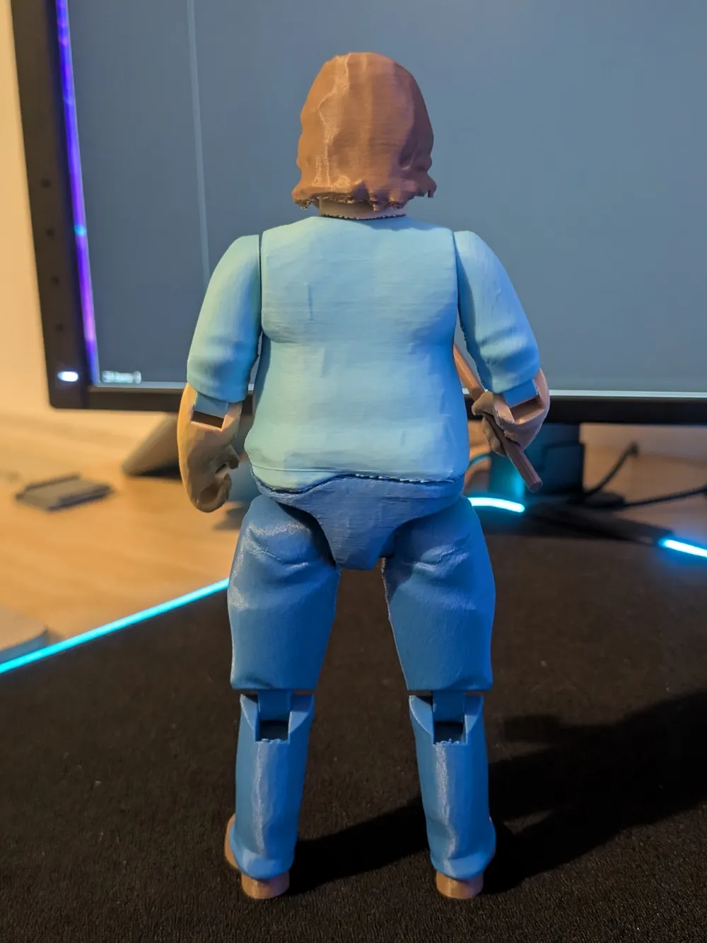 Minecraft Movie Steve - Articulated arms and legs - Free 3D Print Model ...