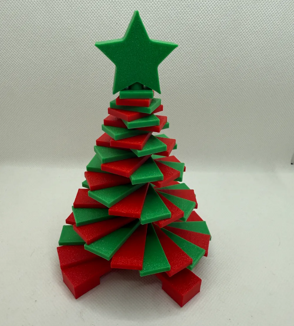 Interactive Christmas Tree (2 Plates) by 3DPrintSmith - MakerWorld