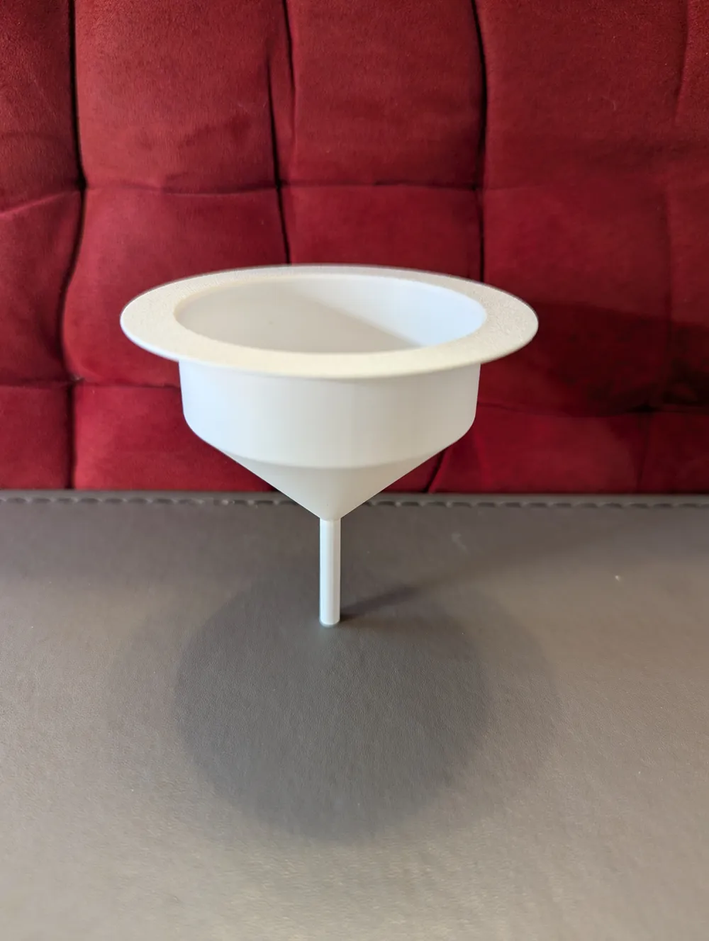 Fine Dishwasher Rinse-aid Funnel (5mm dia spout) - Free 3D Print Model ...