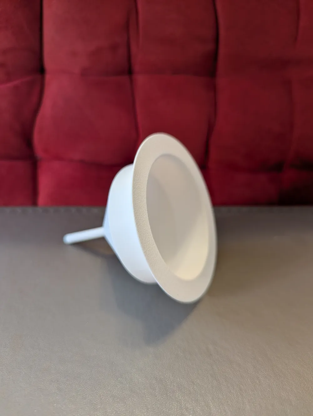 Fine Dishwasher Rinse-aid Funnel (5mm dia spout) - Free 3D Print Model ...